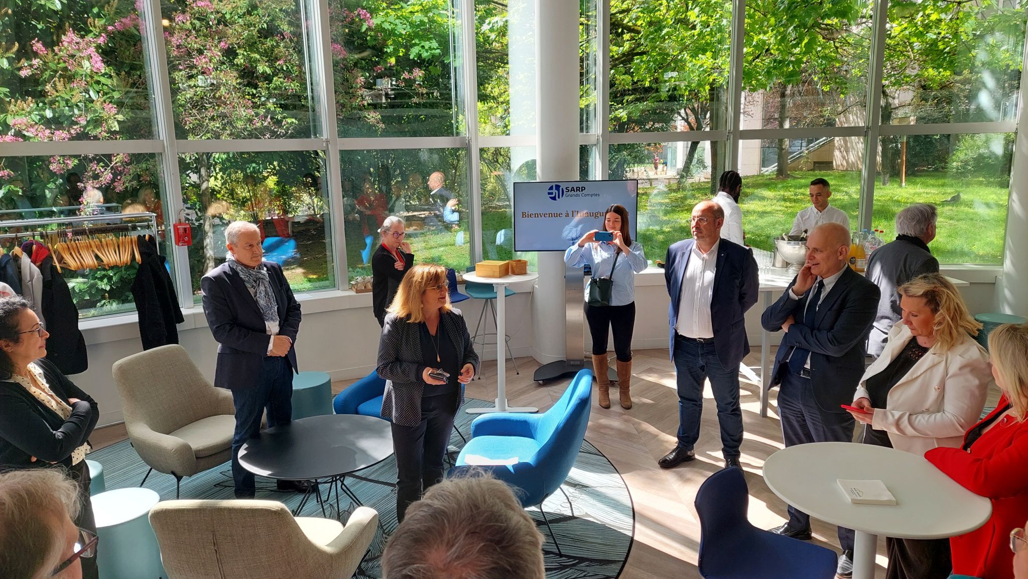 Inauguration des nouveaux locaux SARP Grands Comptes